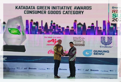 Gunung Sewu • Gunung Sewu Group wins Katadata Green Initiative Awards